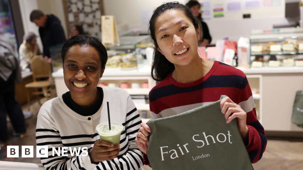 Fair Shot Café: Training people with learning disabilities - BBC News