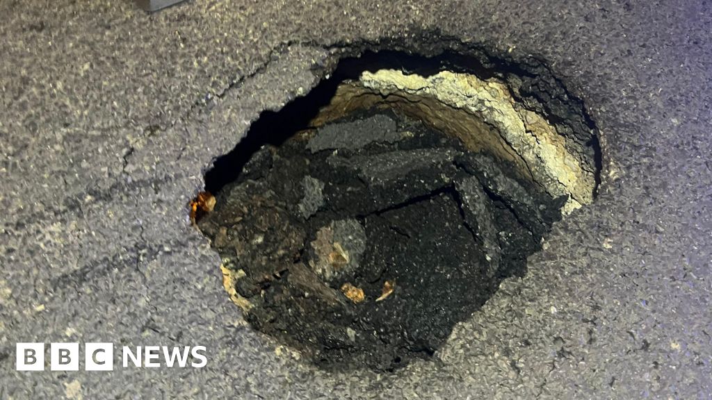 Worthing: Investigation after sinkhole appears in Mill Road