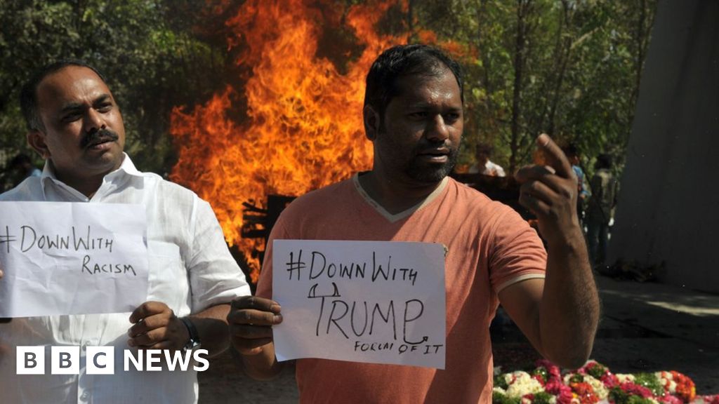 Kansas shooting: Indian IT workers worry for safety - BBC News