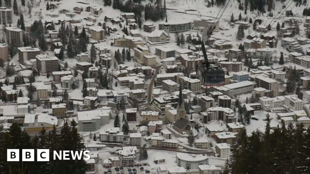 Davos 2020: An overview of the WEF summit in numbers - BBC News