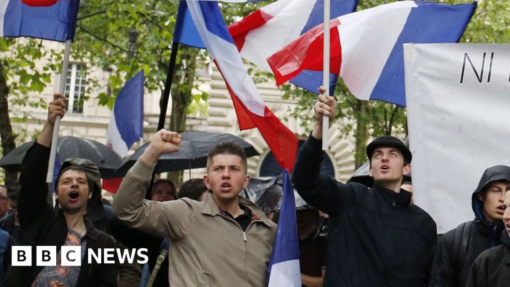 French election: Young alt-right making waves - BBC News