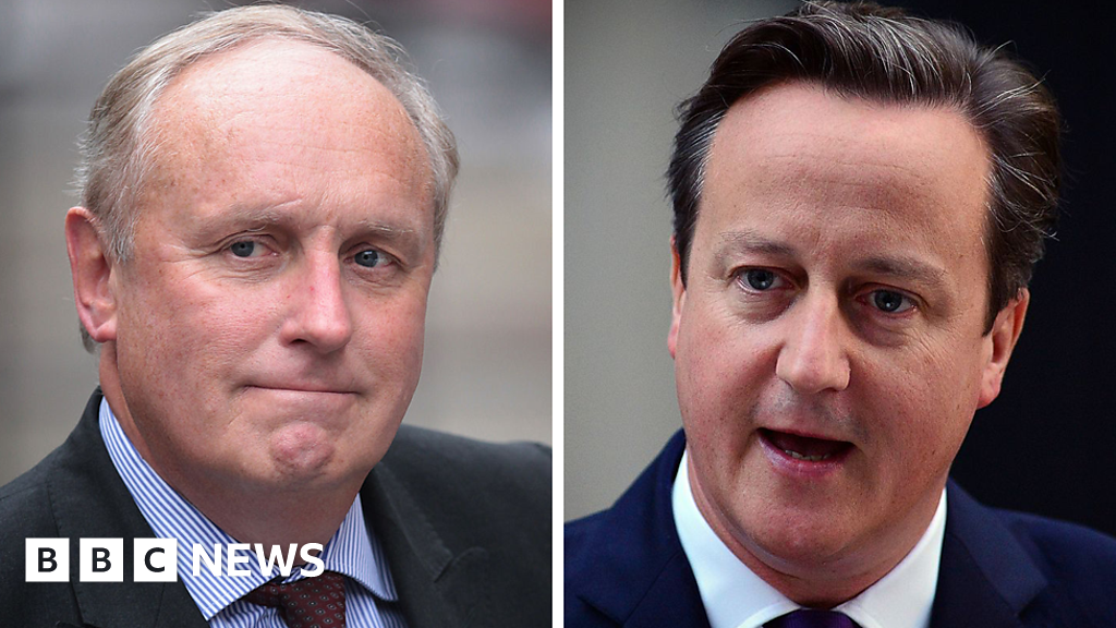 Cameron 'tried to get Mail editor sacked' over Brexit - BBC News