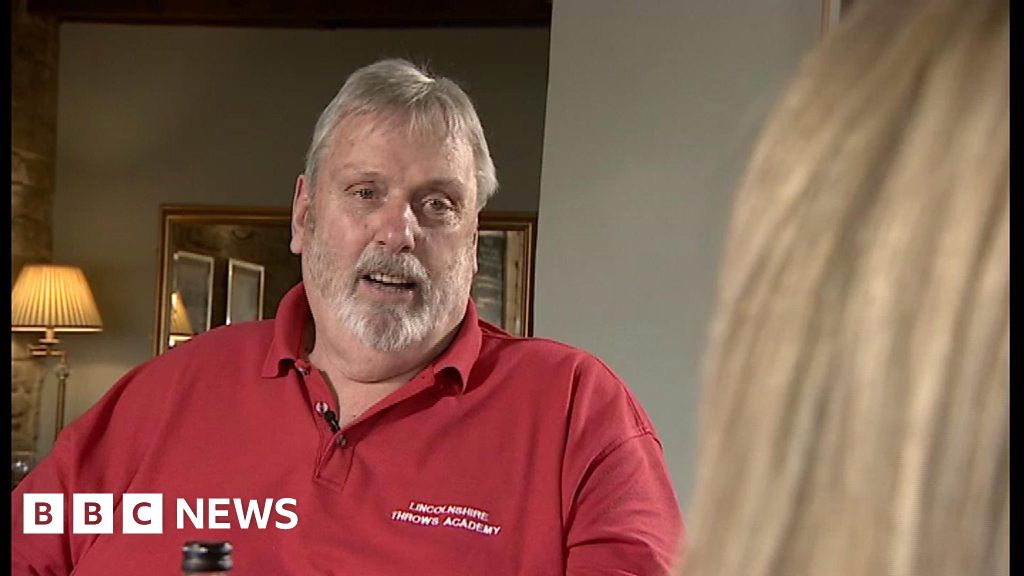 I've ripped my stomach open: Geoff Capes - BBC News
