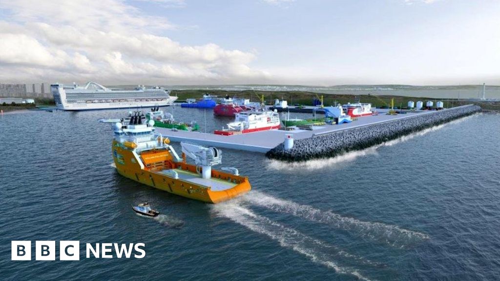 Aberdeen harbour in £350m expansion plan - BBC News