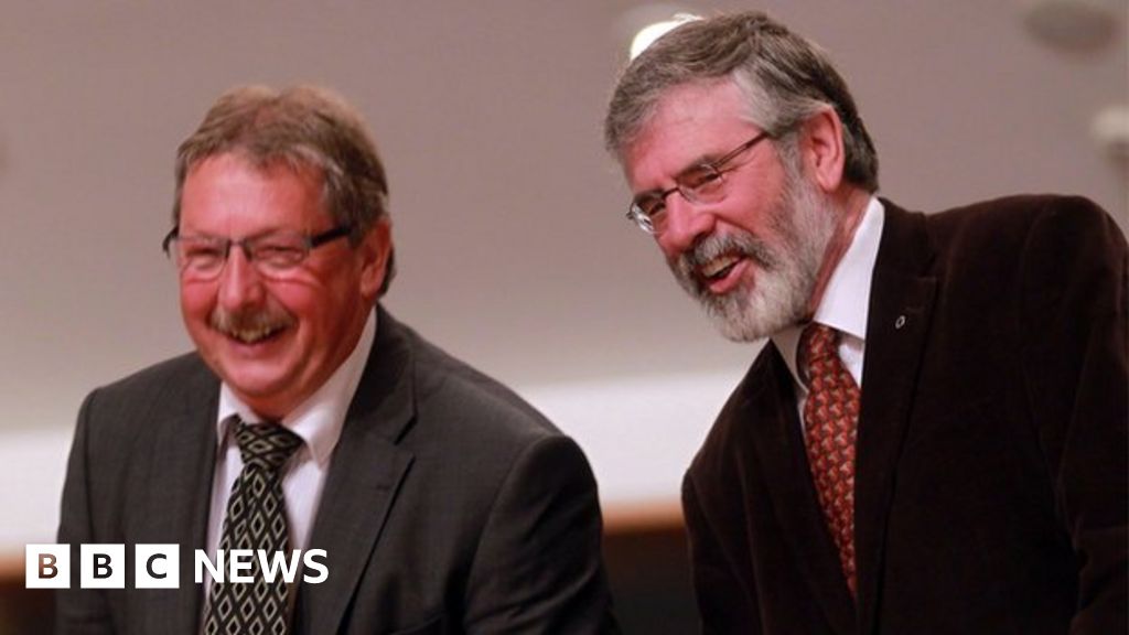 Sammy Wilson: DUP man planted Sinn Féin tree gift as peace symbol - BBC ...