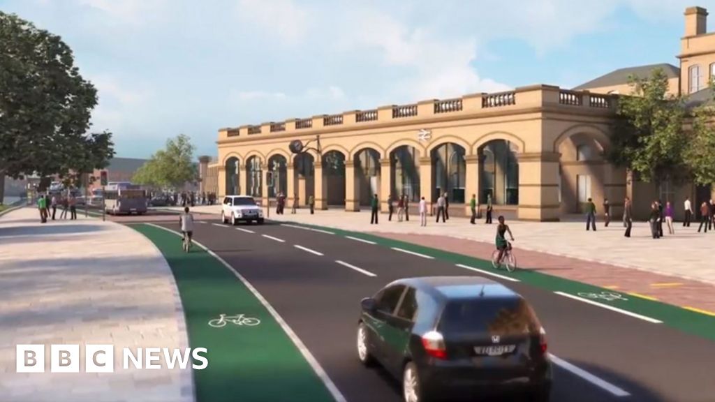 York railway station plans could reveal hidden city walls - BBC News