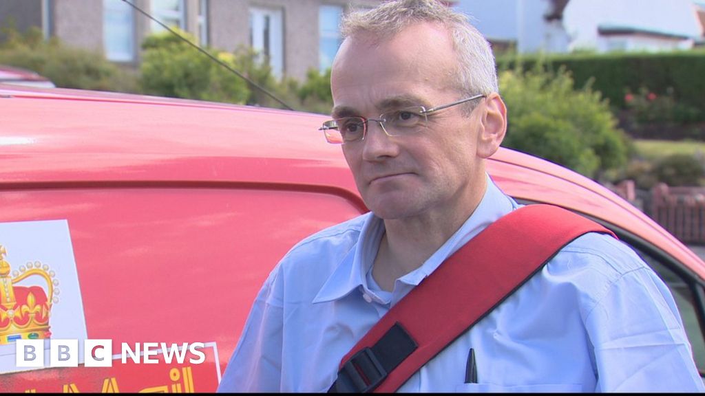 Postman issues warning to dog owners after traumatic attack - BBC News