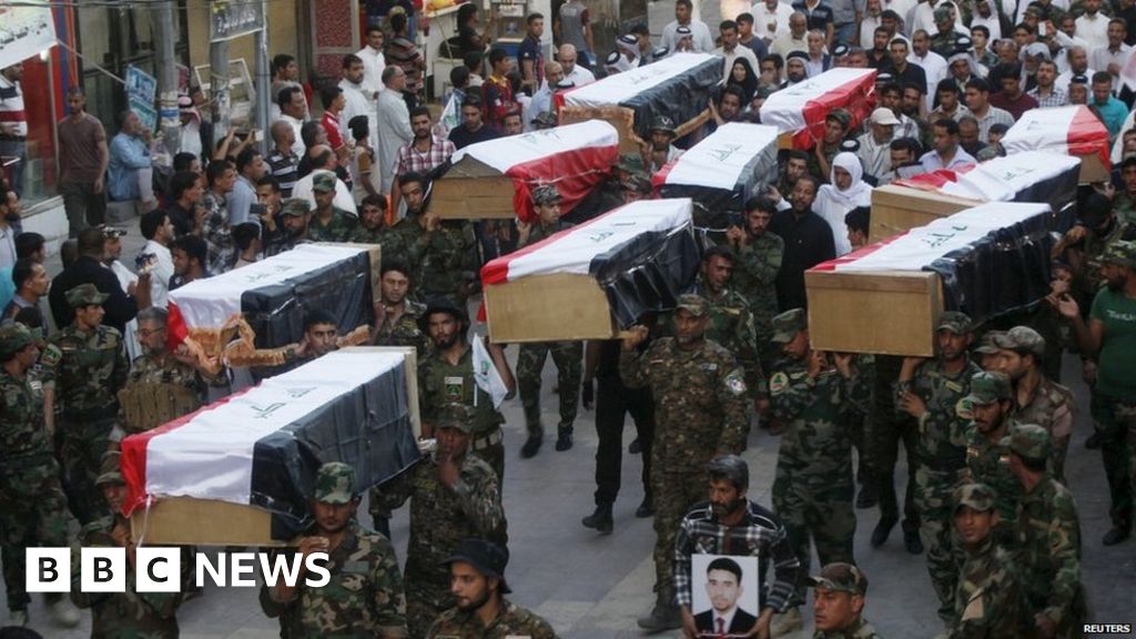 Iraq sentences Islamic State militants to death for Tikrit massacre ...