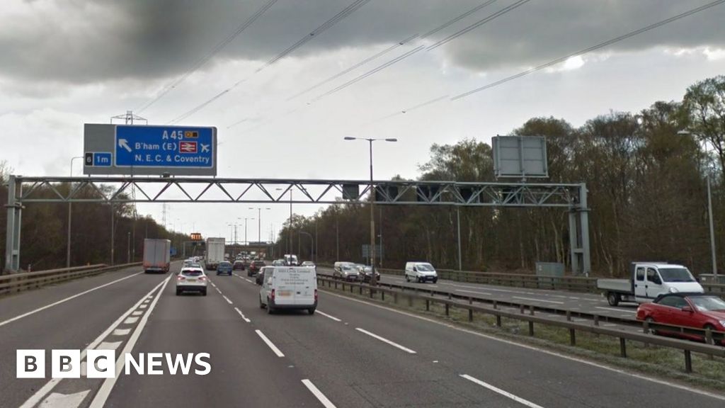 M42 Solihull junction works costing £282m announced - BBC News