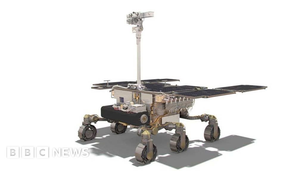 Take the Rosalind Franklin Mars rover for a spin - BBC News