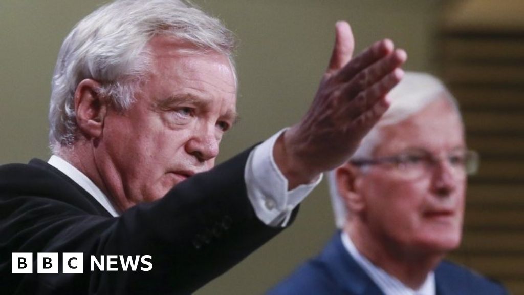 'Divorce bill' row frustrates Brexit talks - BBC News