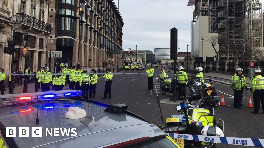 Westminster Bridge: Met HQ closed off due to suspect car - BBC News