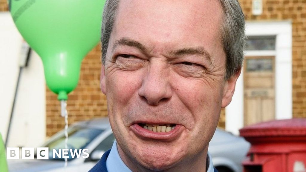 Nigel Farage misses Question Time appearance after A1 jam - BBC News