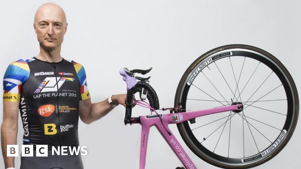 Peter Smith reveals plans for world record cycle bid - BBC News