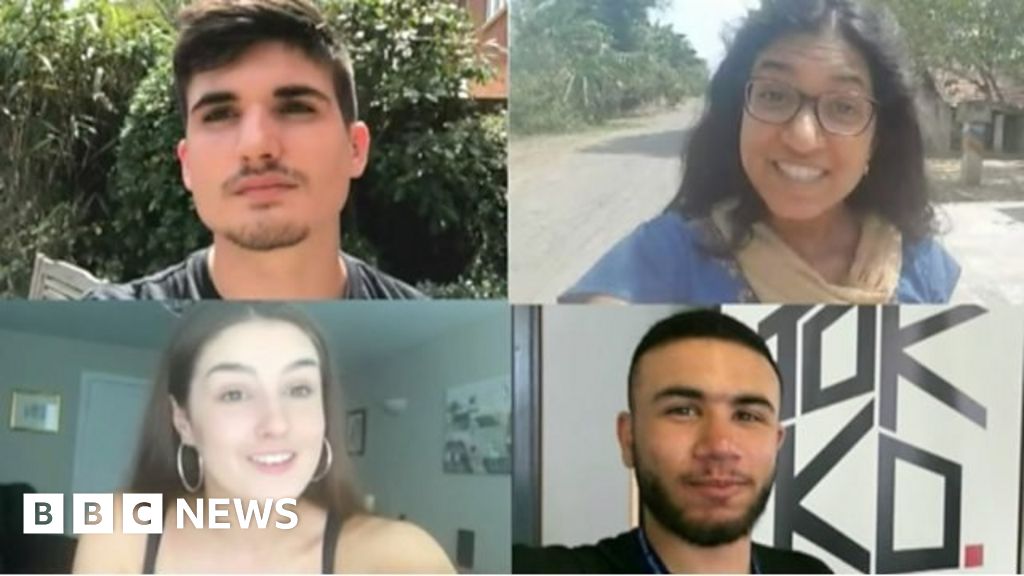 A-levels: Four teenagers' video diaries