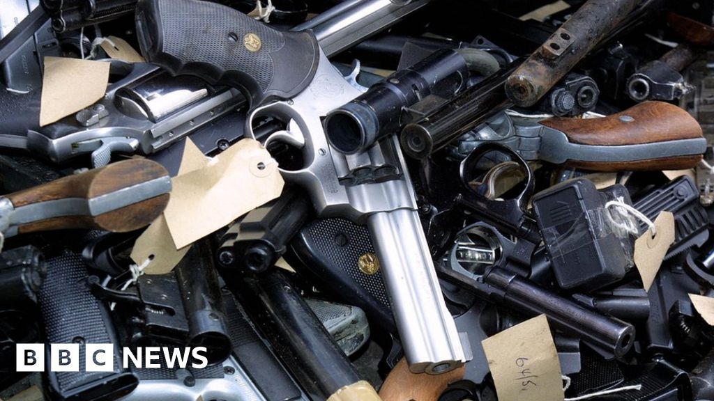 29 gun crime arrests among teenagers in three years - BBC News