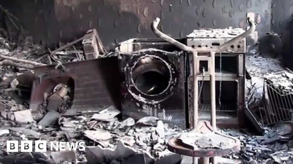 London fire: Photos show devastation inside Grenfell Tower
