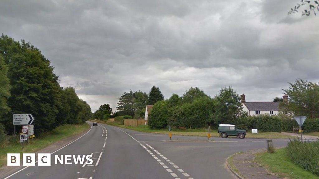 Motorcyclist dies in Norfolk two-car crash