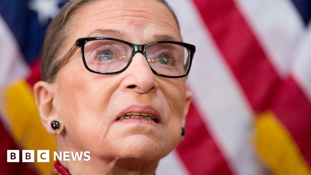 Ruth Bader Ginsburg in pictures and her own words - BBC News