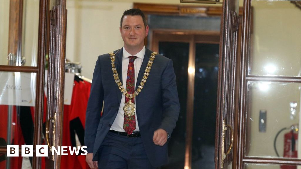 John Finucane denies 'political ploy' as he becomes Belfast lord mayor ...