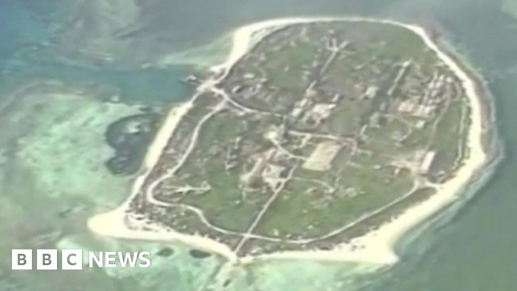 China's new island in the South China Sea - BBC News