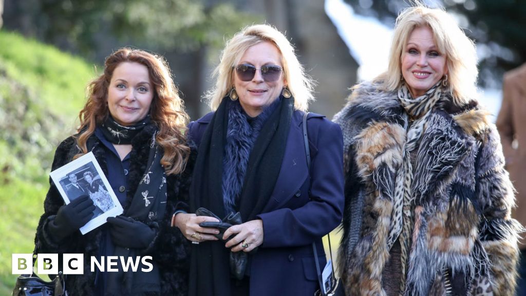 June Whitfield: Absolutely Fabulous cast attend beloved co-star's ...