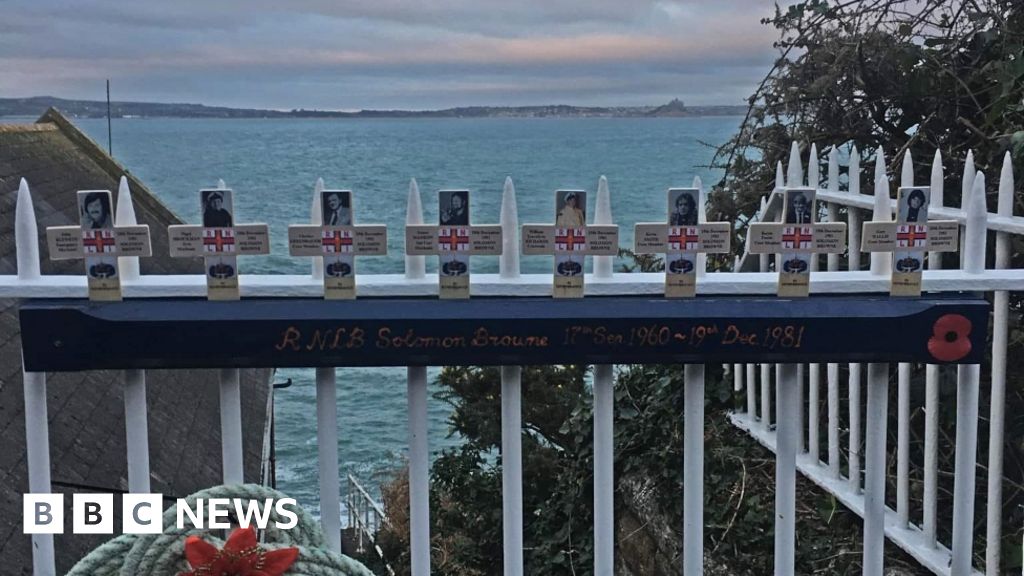 Cornwall marks 40th anniversary of Penlee lifeboat disaster - BBC News