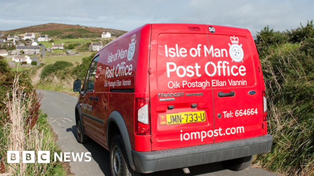 Isle of Man postal services disrupted after night of high winds - BBC News