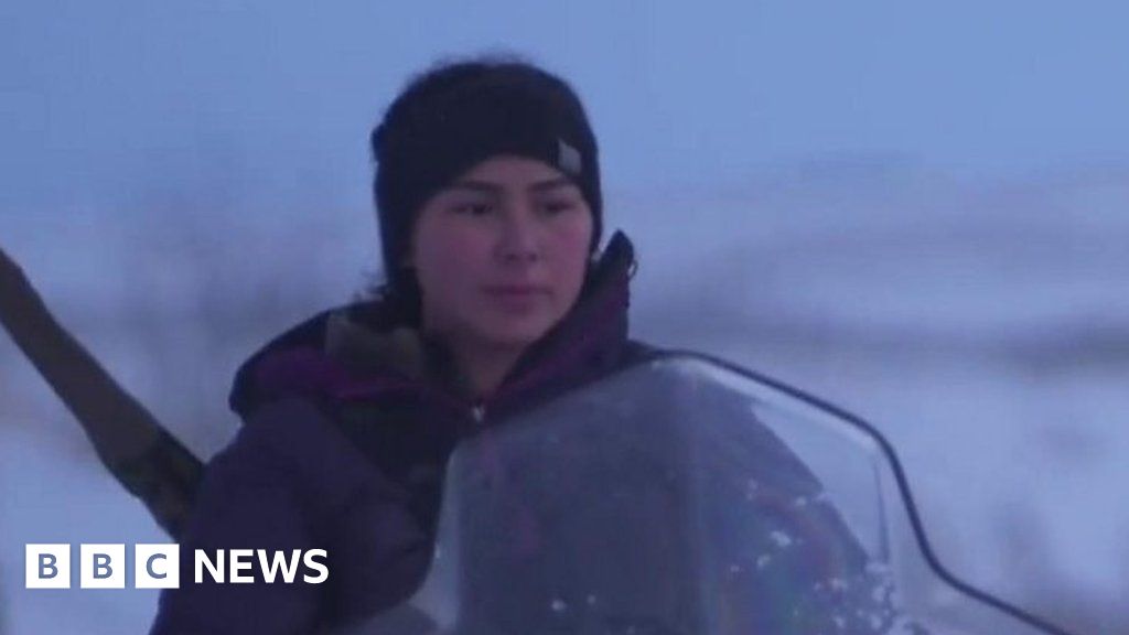 Climate change: The woman watching the ice melt from under her feet ...