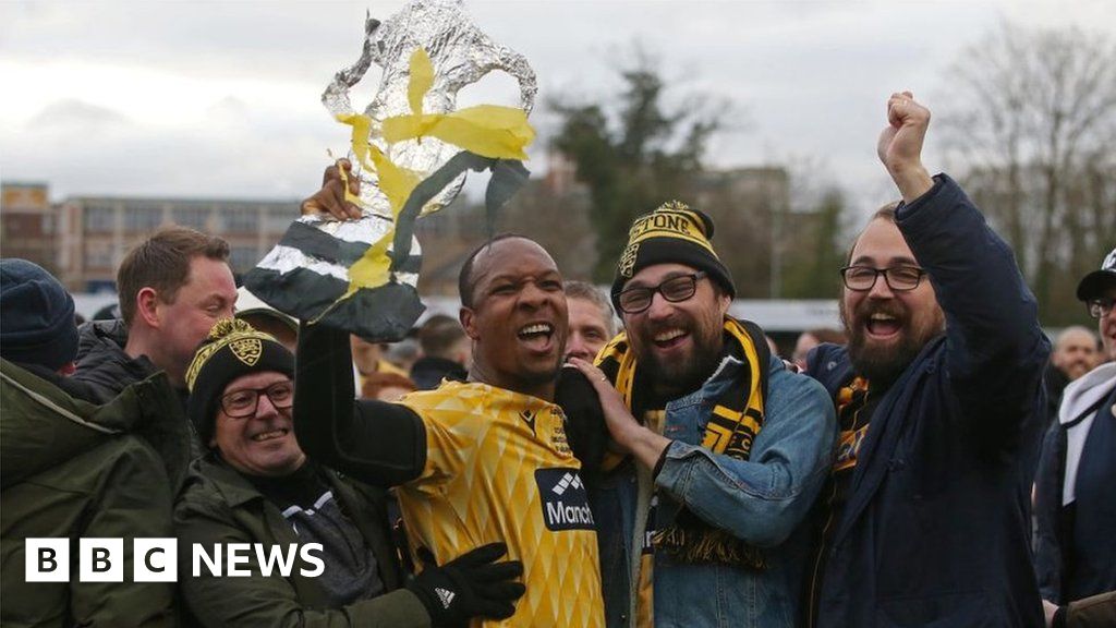 Maidstone United: From homeless and league-less to FA Cup legacy - BBC News