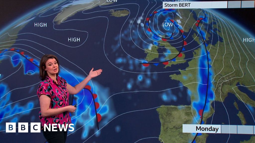 Storm Bert weather forecast for Scotland - BBC News