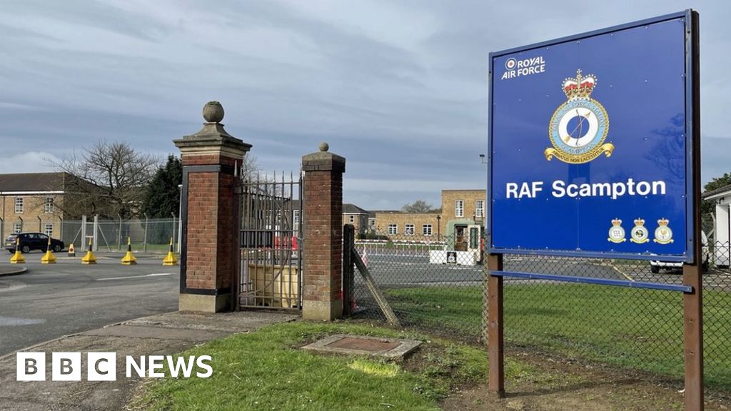 Government denies RAF Scampton asylum camp speculation - BBC News