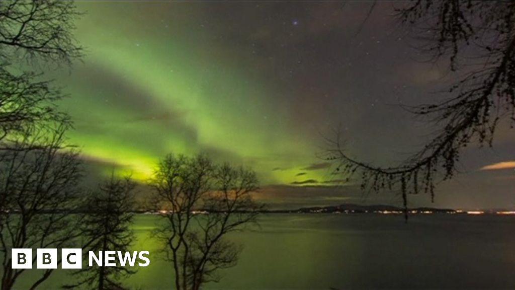 New research on how the Northern Lights impact Earth - BBC News