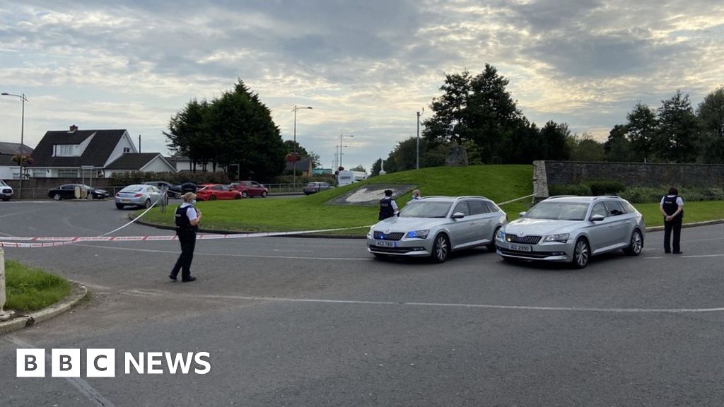 Two men arrested after west Belfast stabbing - BBC News