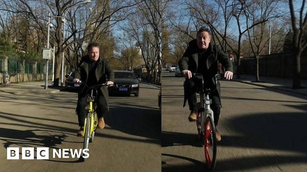 China's hi-tech bike hire startups - BBC News