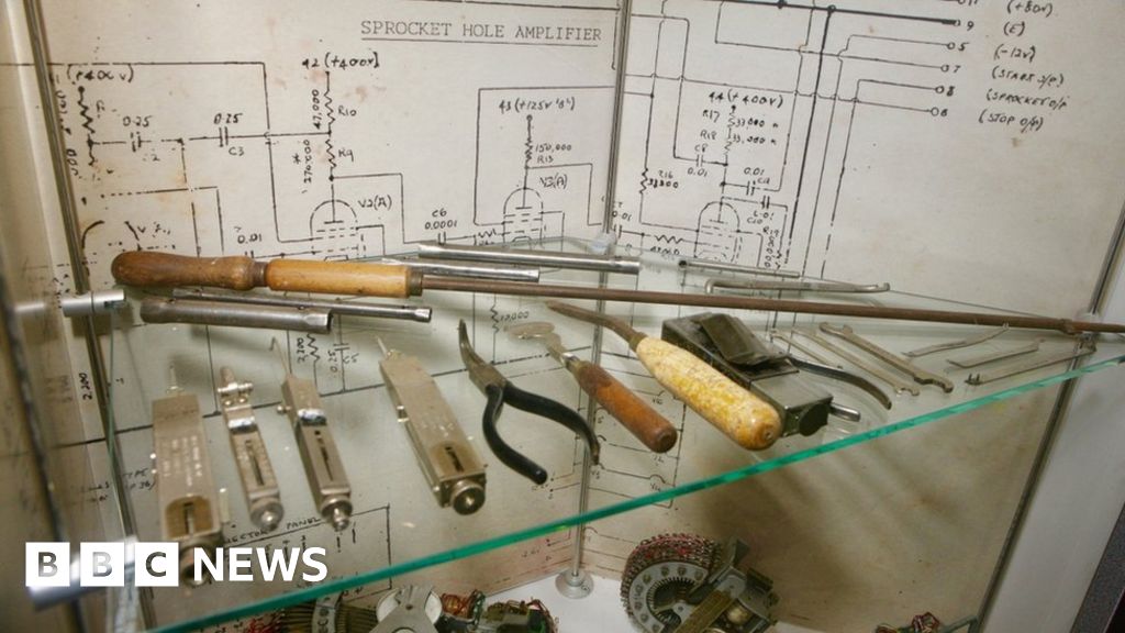 WW2 Colossus tools donated by Bletchley Park engineer's family