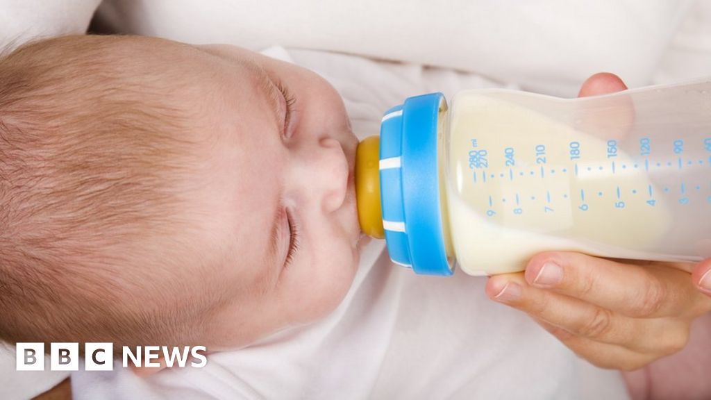 Baby taken from formula milk comment dad - BBC News