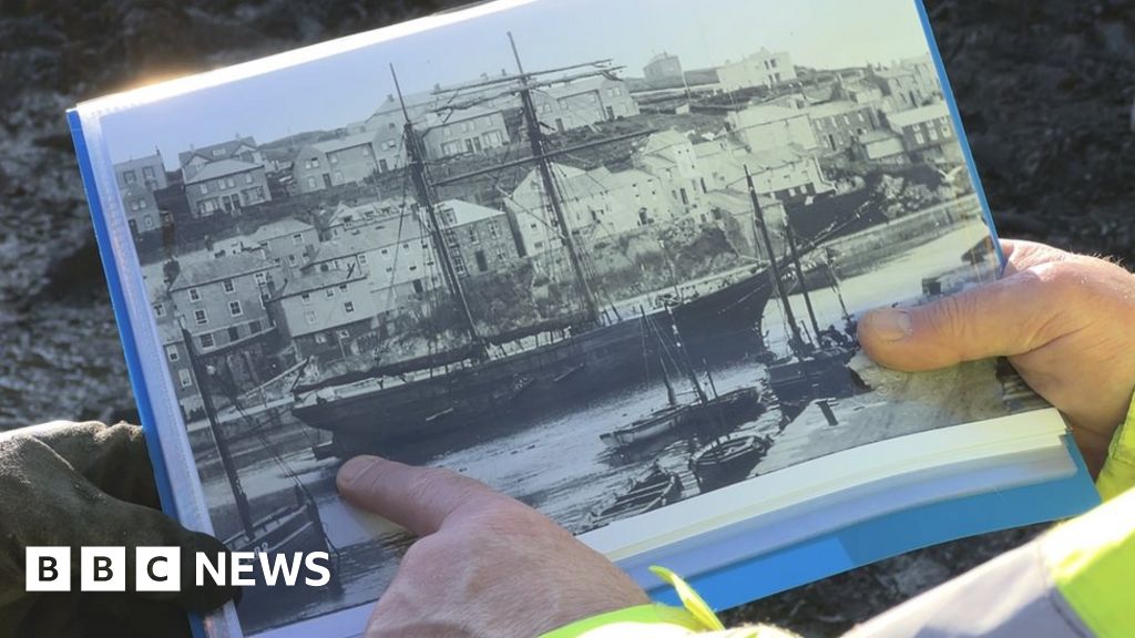 True identity of rotting ship hulk in Plymouth discovered - BBC News
