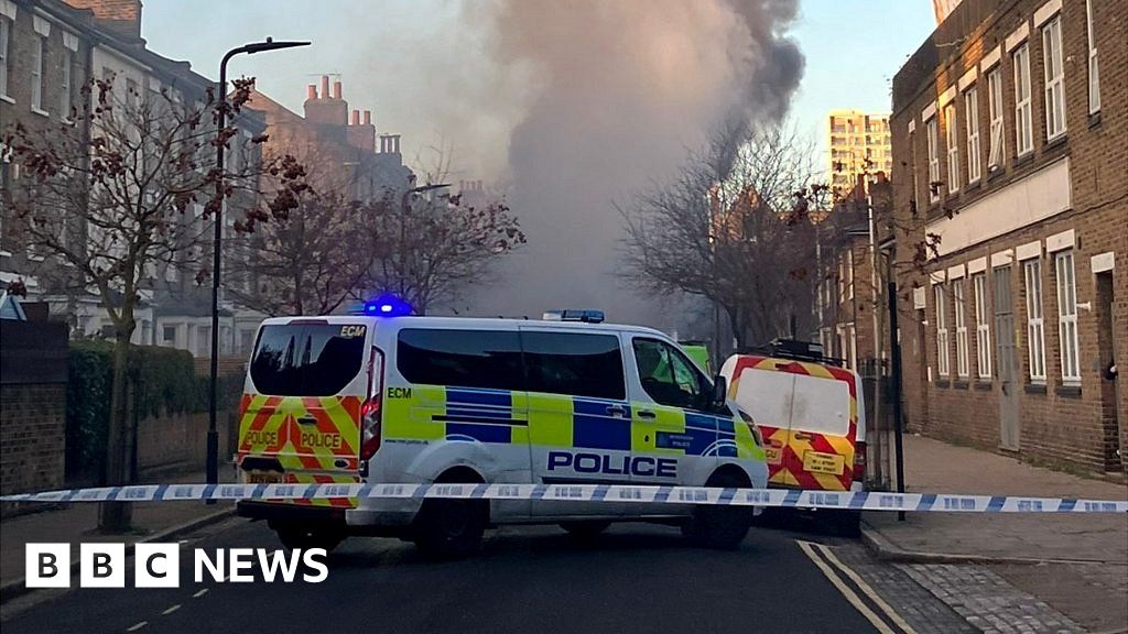 Bus carrying 30 schoolchildren catches fire