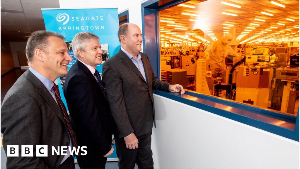 Seagate creates 25 new jobs in £47m Derry investment - BBC News