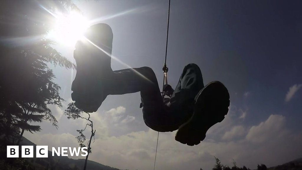 Flying the longest zip wire in East Africa