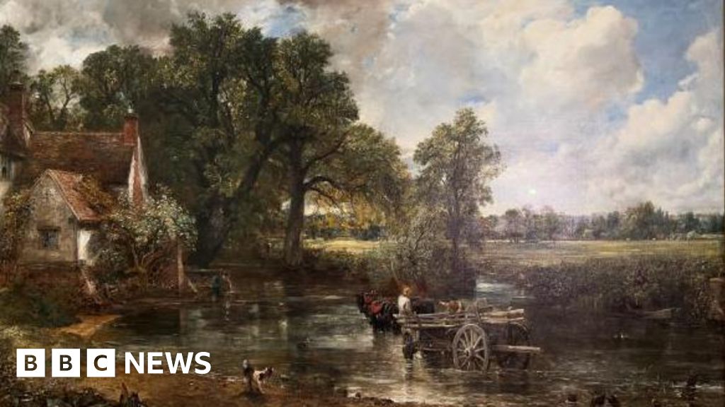 Iconic Constable artwork focus of new exhibition - BBC News