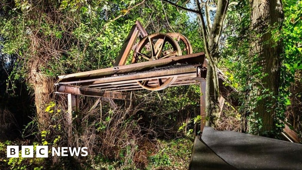 Remnants of 'rare' Swanwick colliery site added to heritage list - BBC News