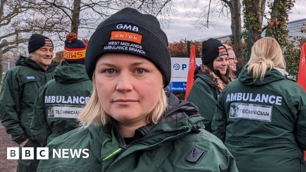 We're missing urgent calls due to hospital waits - paramedic - BBC News