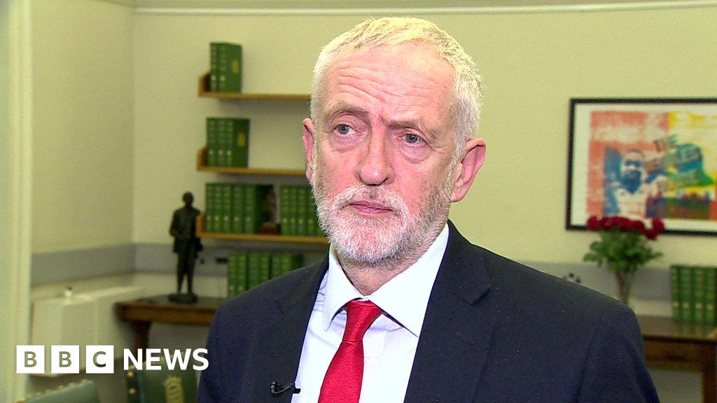 Corbyn: We will support election if no-deal is 'off the table' - BBC News