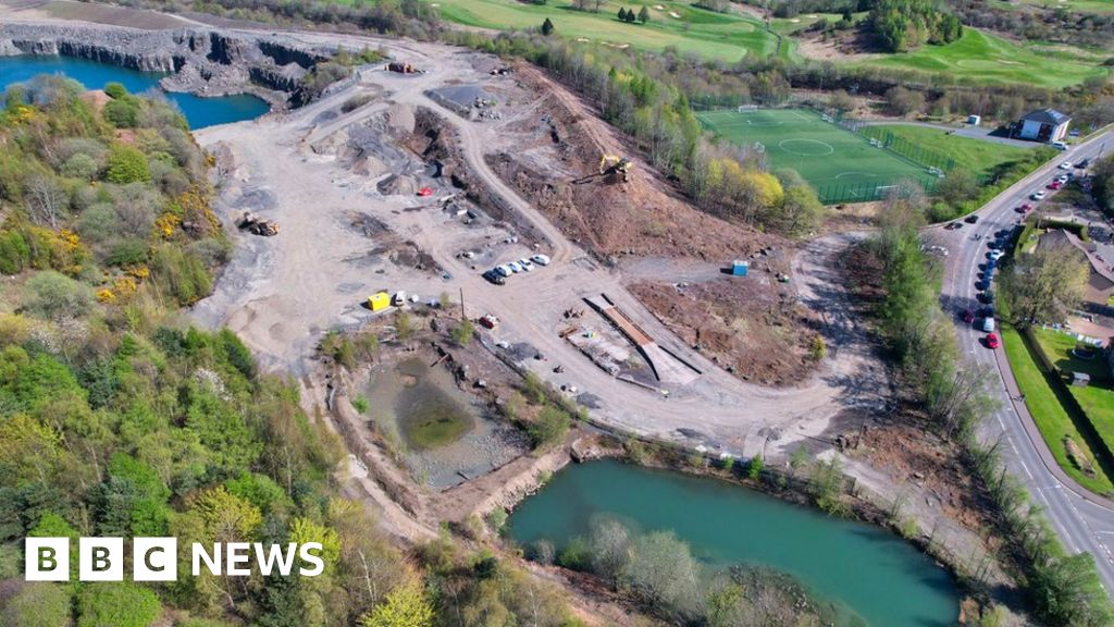 New housing development for former Croy quarry