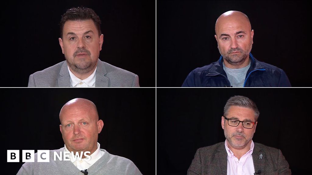 Bob Higgins: Victims speak out as football coach is jailed - BBC News