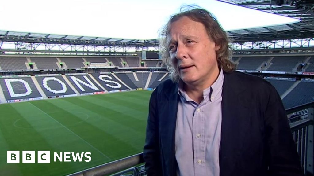 MK Dons chairman Pete Winkelman 'overwhelmed' by honour - BBC News