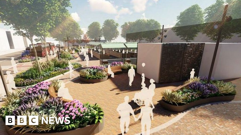 Heanor Market Place revamp project launched - BBC News