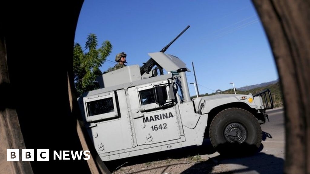 Mexican police arrest members of Sinaloa cartel - BBC News